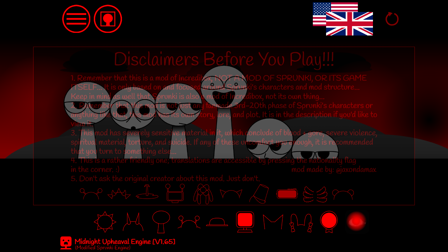 Incredibox - Sprunki Midnight Upheaval (REMIXABLE) by ...